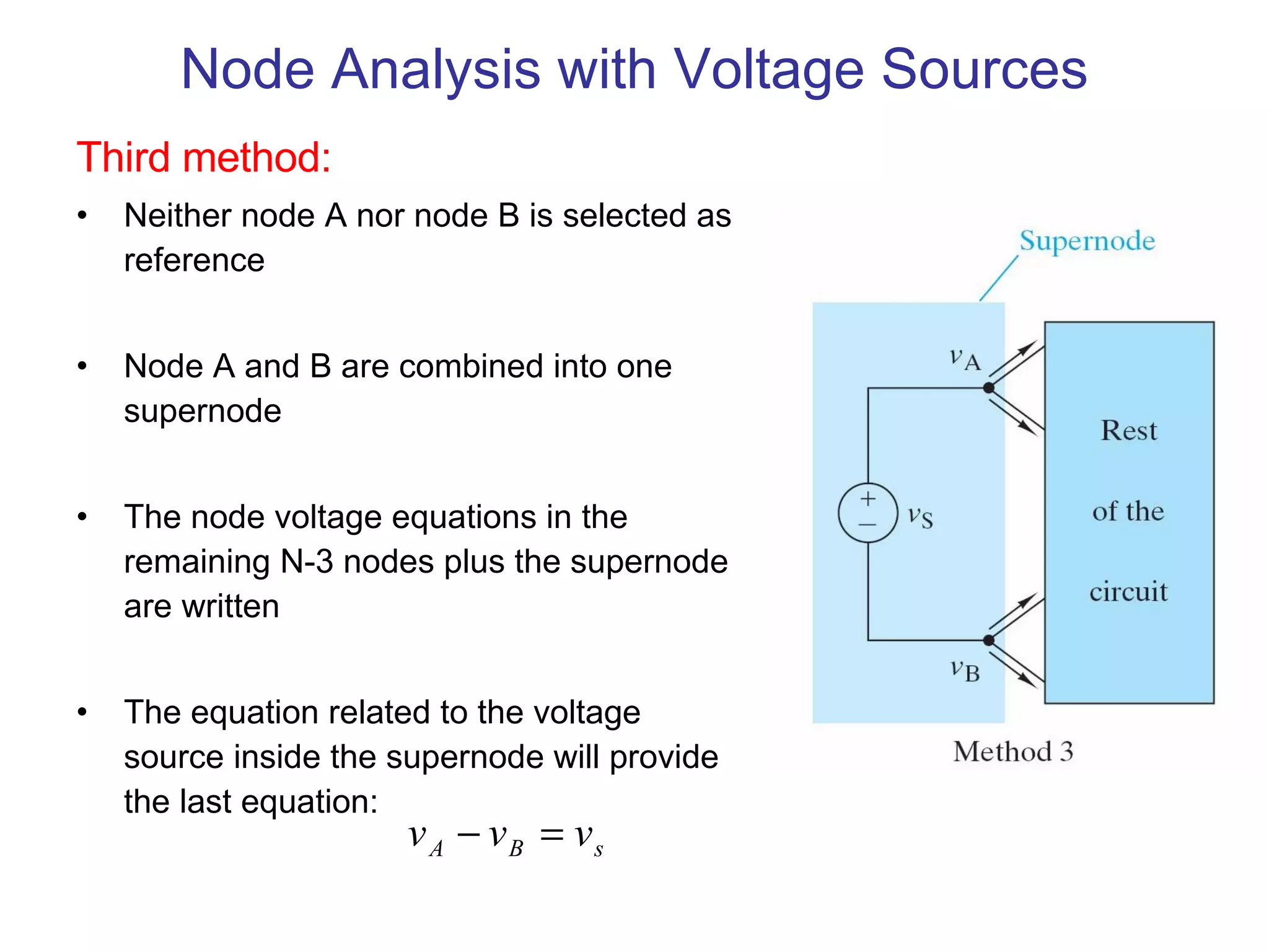 Node Voltage Method | PPT