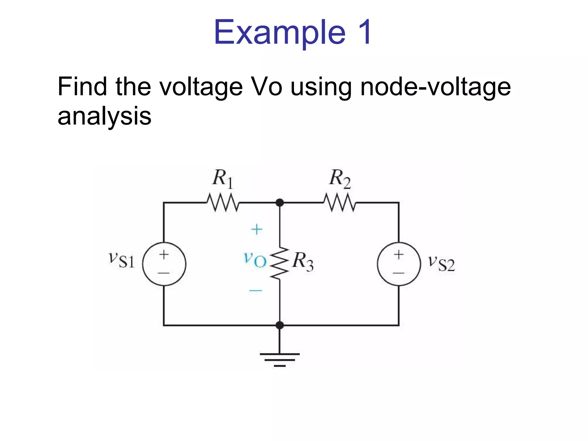Node Voltage Method | PPT
