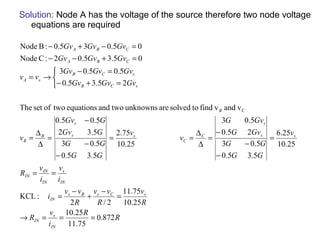 Node Voltage Method | PPT