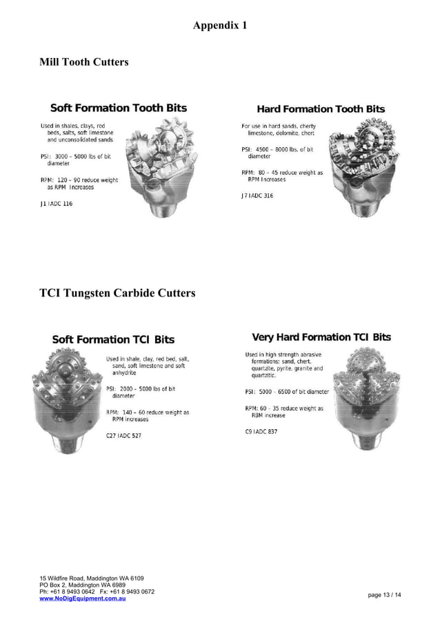 Horizontal Directional Drilling Reamer Selection Guide | PDF