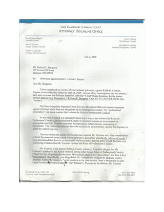NH Attorney Discipline Committee Refuses to Docket Andrew Livernois and ...