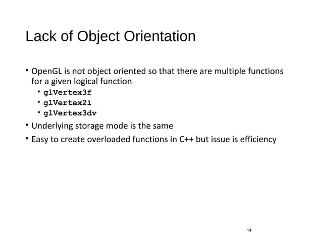 Programming with OpenGL | PPT