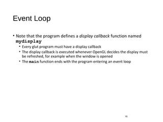 Programming with OpenGL | PPT