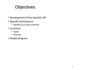 Programming with OpenGL | PPT