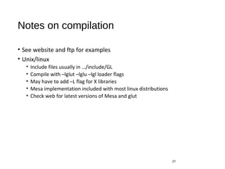 Programming with OpenGL | PPT