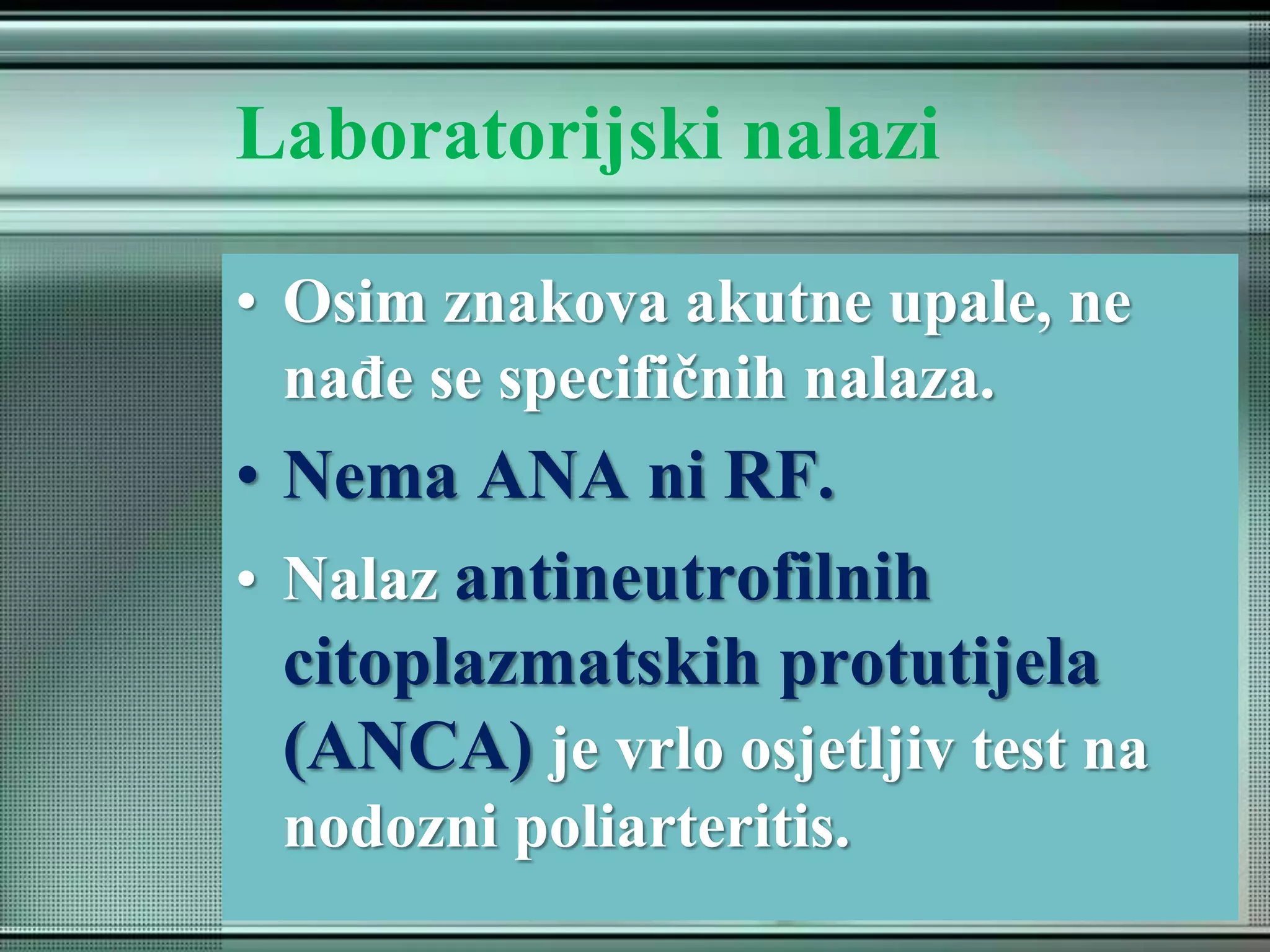 Nodozni poliarteritis | PPSX