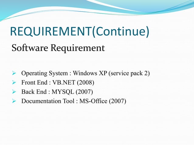 No dues management system prepared by HRITIKA RAJ (Shivalik College of ...