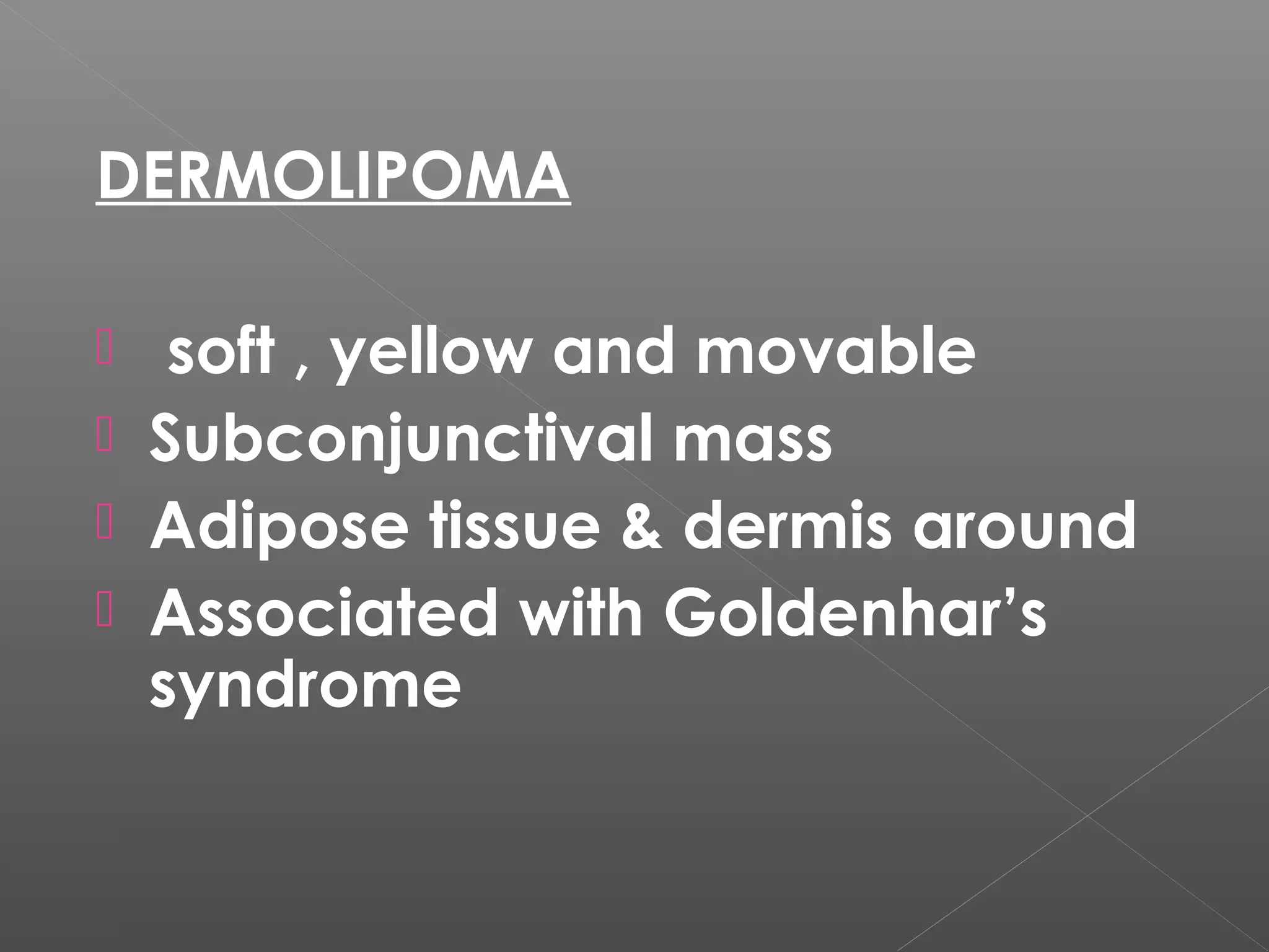 Nodule at the limbus | PPT