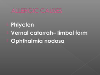 Nodule at the limbus | PPT