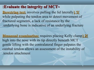 Naso-Orbital-Ethmoidal Fractures | PPT