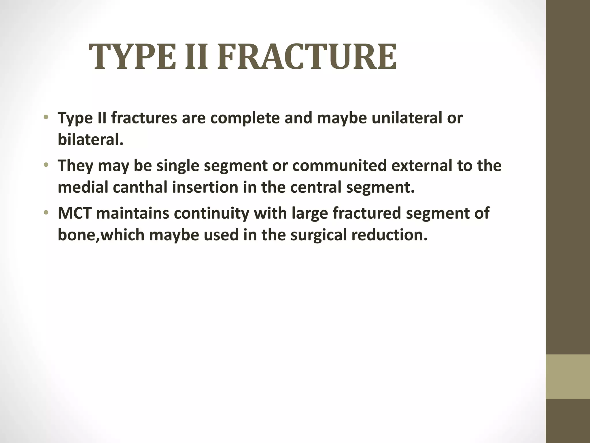 NOE fractures | PPTX