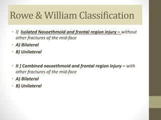 NOE fractures | PPT