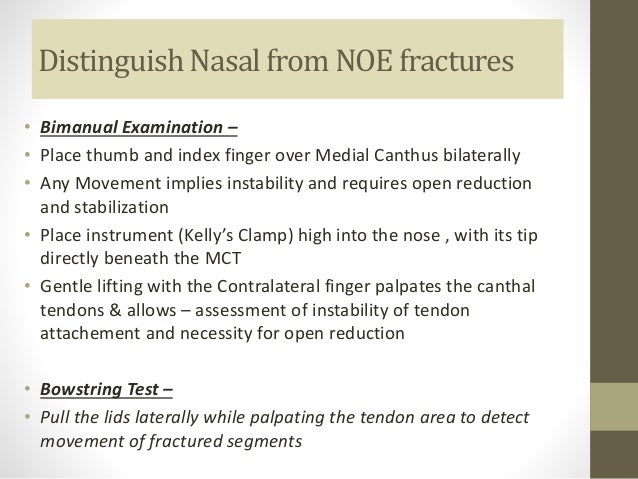 NOE fractures