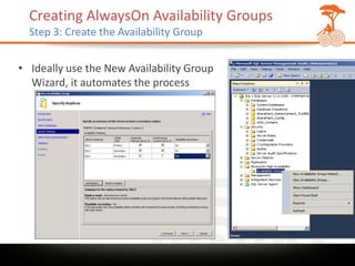 SQL 2012 AlwaysOn Availability Groups for SharePoint 2010 - AUSPC2012 | PPTX | Databases ...