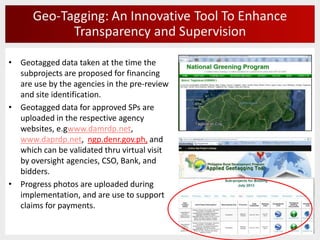 Transparency through Geo-Tagging - Noel Sta. Ines | PPTX