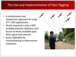 Transparency through Geo-Tagging - Noel Sta. Ines | PPTX