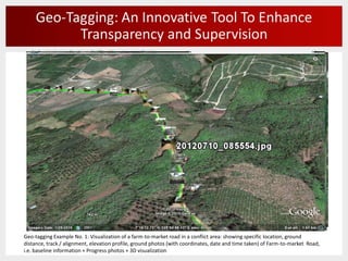 Transparency through Geo-Tagging - Noel Sta. Ines | PPTX