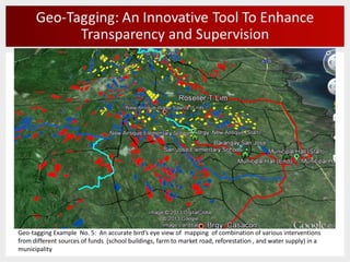 Transparency through Geo-Tagging - Noel Sta. Ines | PPTX