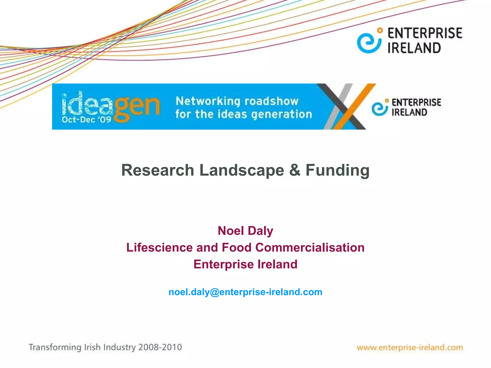 Noel Daly, IDEAGEN 2 | PPT