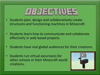Minecraft in the classroom | PPT