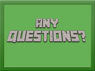 Minecraft in the classroom | PPT