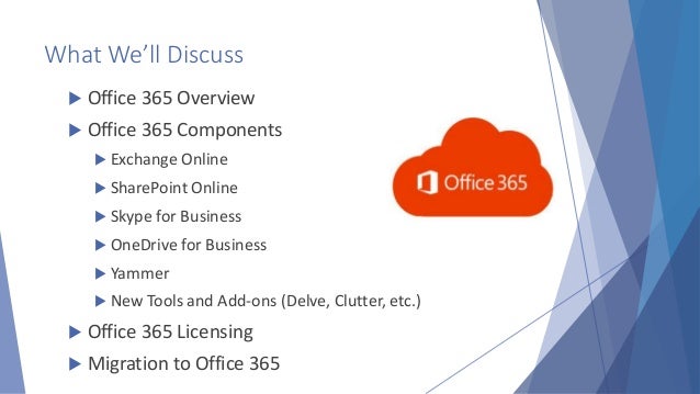 Breaking Down and Understanding Office 365 - SPSJHB 2015