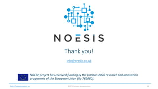 Noesis project presentation | PPT