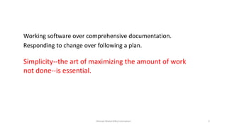 Ahmad Mahel. No Estimate approach for Agile Teams | PPT