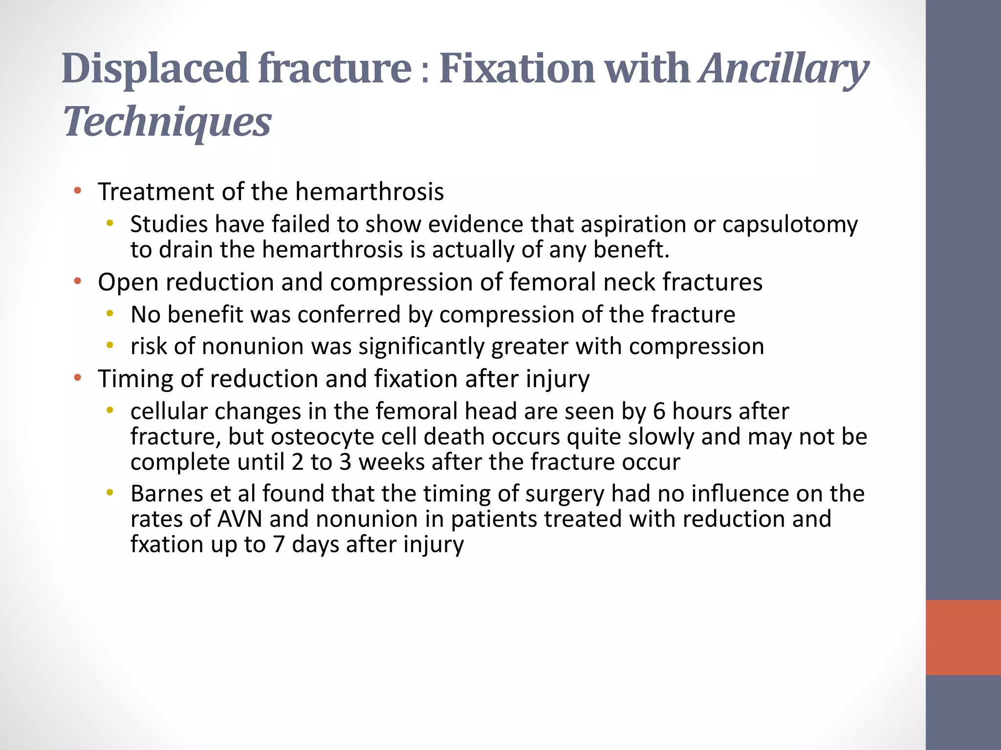 neck of femur fracture | PPTX