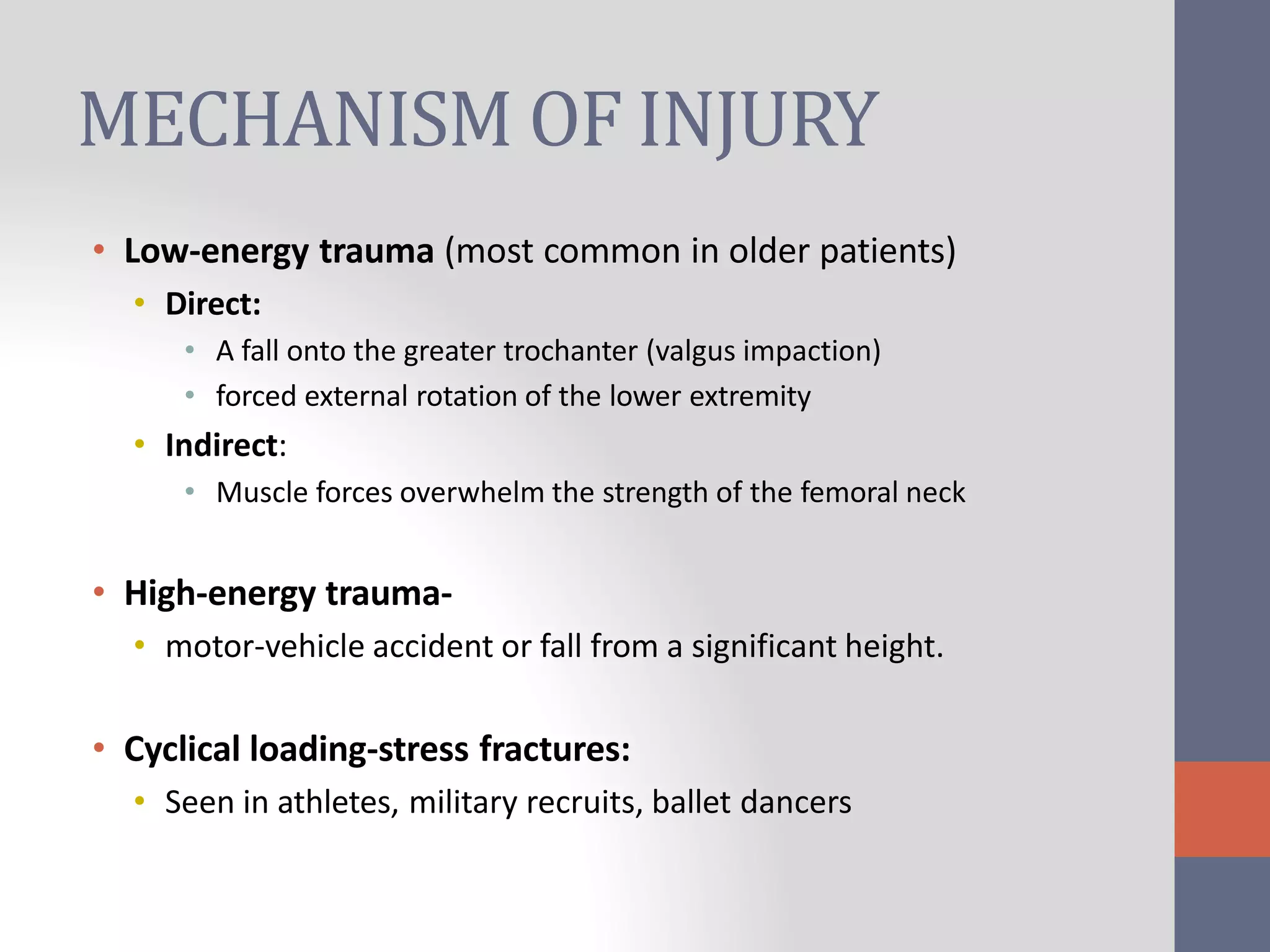 Fracture Neck Of Femur | PPTX