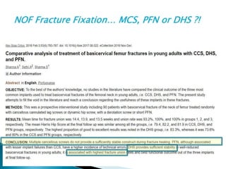 Neck of femur and Distal end radius fracture case... evidence based #dr ...
