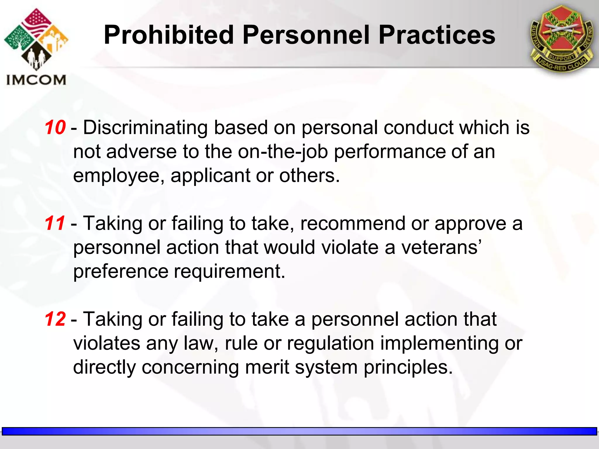 EEO No Fear Training Slides - 2014 | PDF