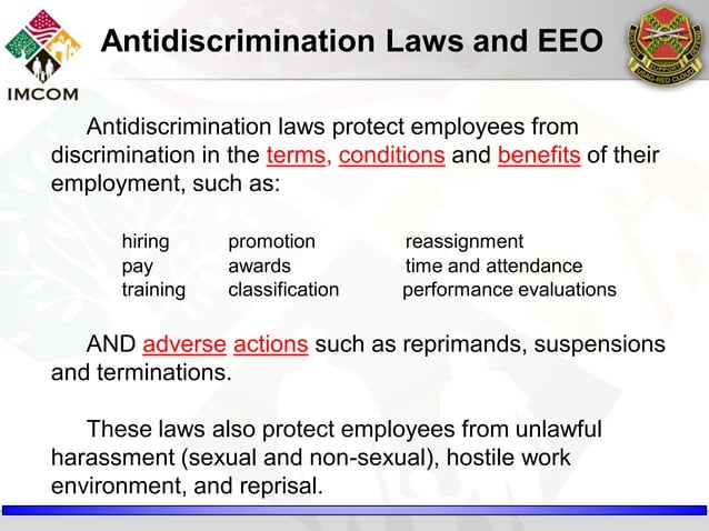 EEO No Fear Training Slides - 2014 | PDF