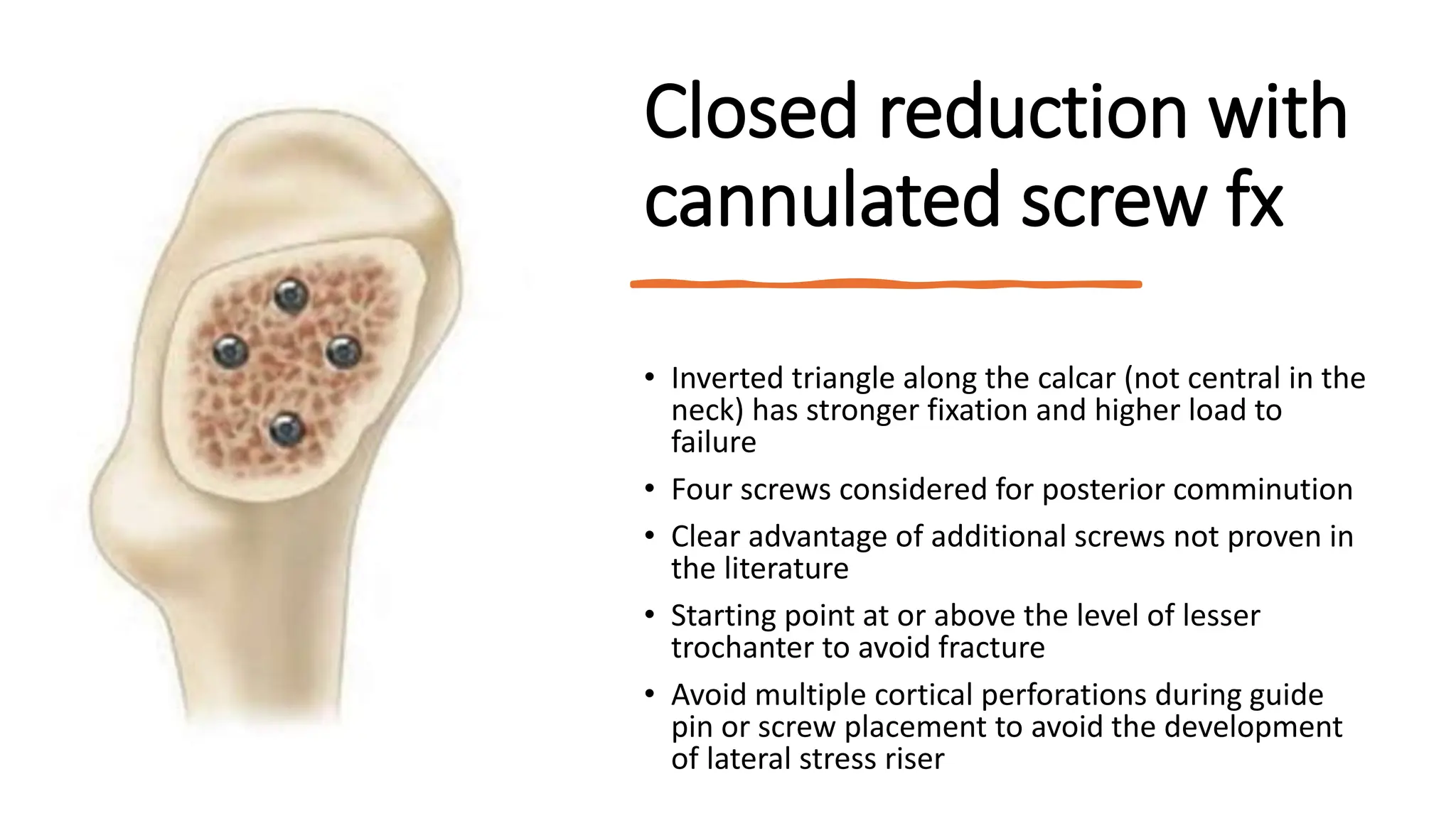 Neck of femur fracture. Power point presentation | PPTX