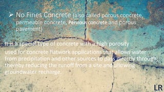 No finess concrete | PPTX