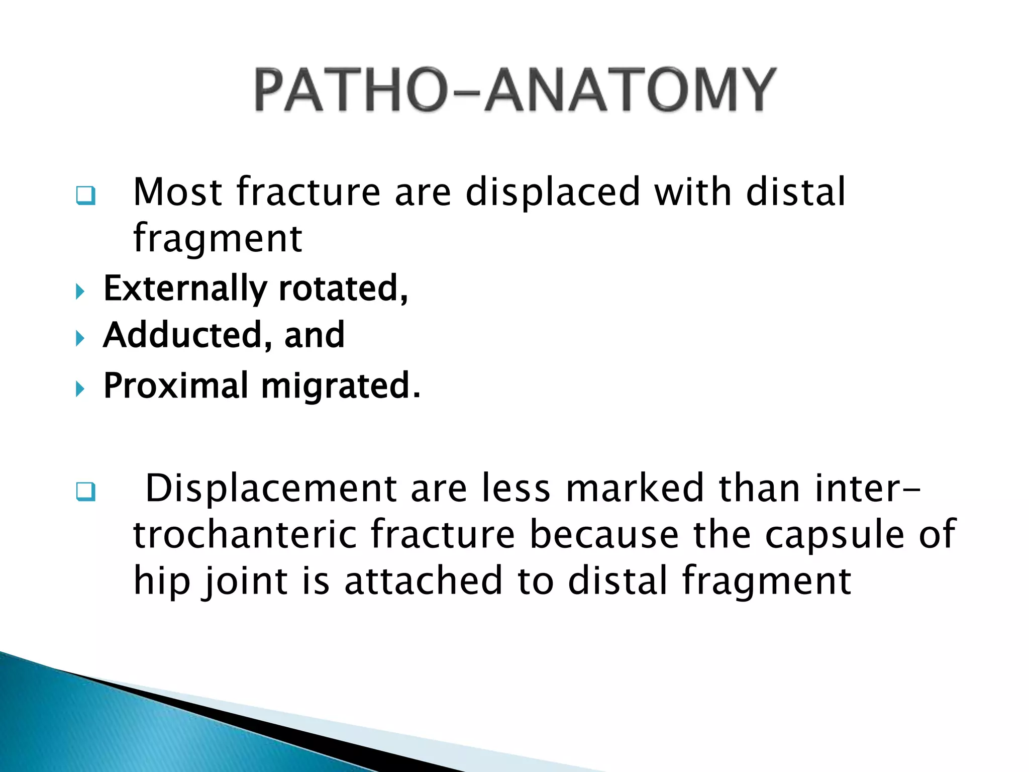 Proximal Femur Fractures with NOF & IT | PPTX