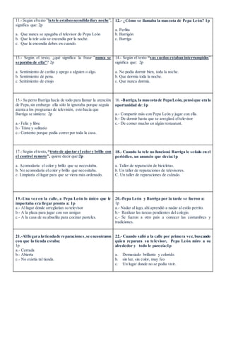 No funcioa la tv | DOCX