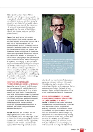 Nog niet alle pensioenfondsen klaar voor central clearing | PDF