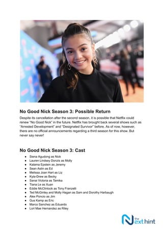 No Good Nick Season 3: Netflix Comedy Bids Adieu After Two Seasons ...