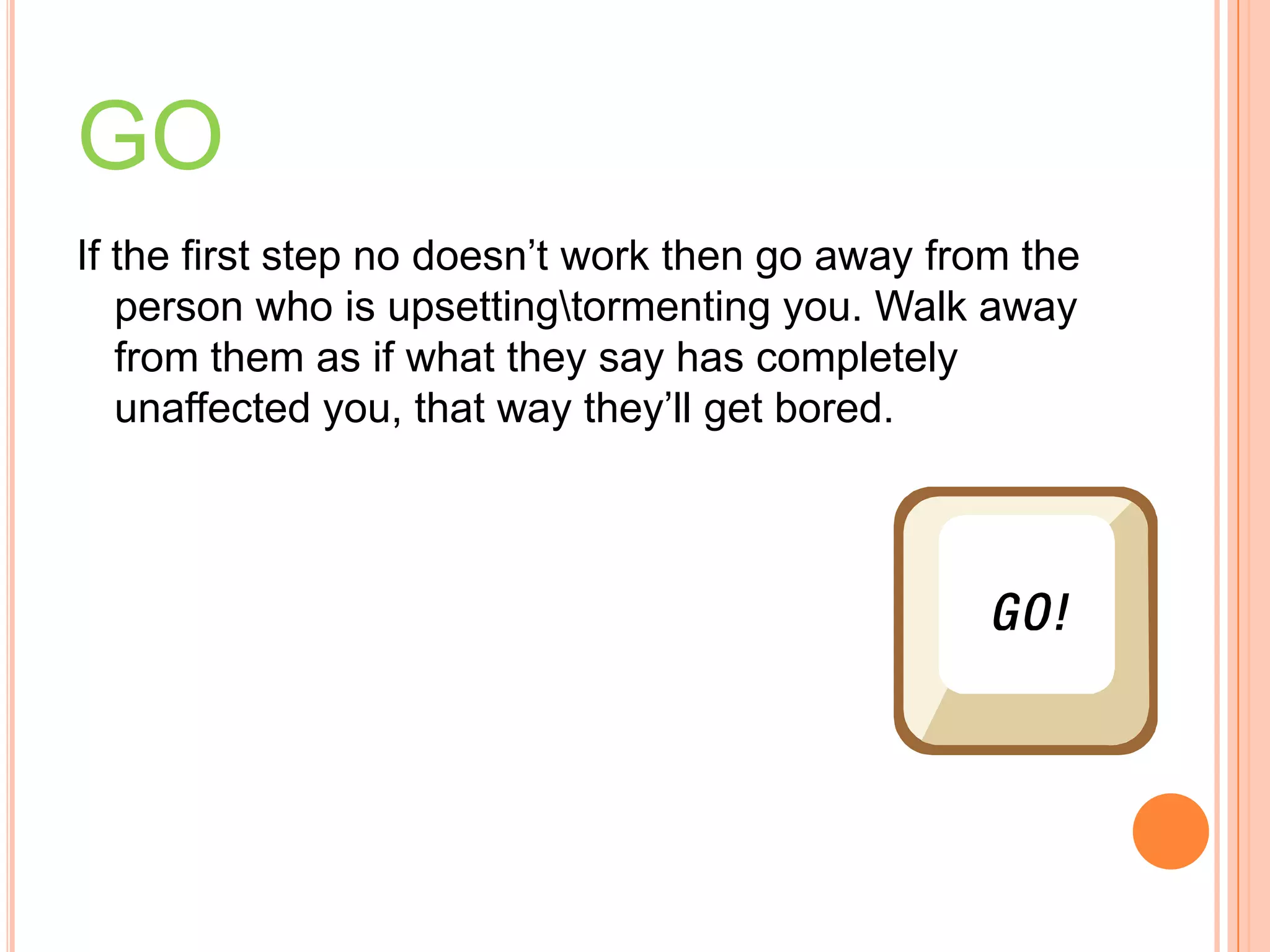 No go tell jasmine | PPTX