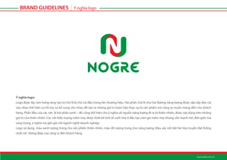 Thiết kế logo Nogre | PDF