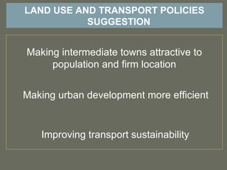 Land Use and Transport Integrated Policies in Peripheral Areas | PPS