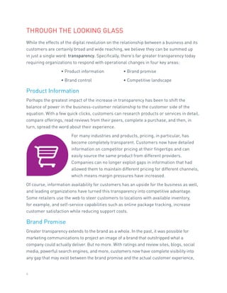 The Changing Nature of the Customer Relationship | PDF