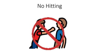No hitting | PPTX