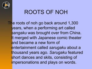 Noh (lecture) | PPTX