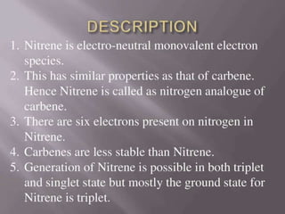 REACTION INTERMEDIATE ,CARBENE,CARBOCATION,CARBANION,FREE RADICLE ...