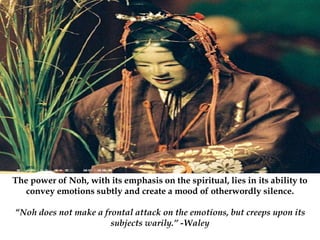 Noh plays | PPTX