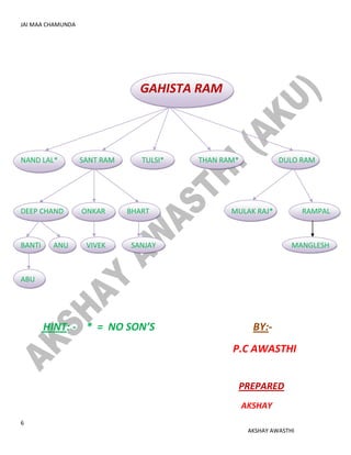 Nohra awasthi family baijnath himachal pradesh | PDF
