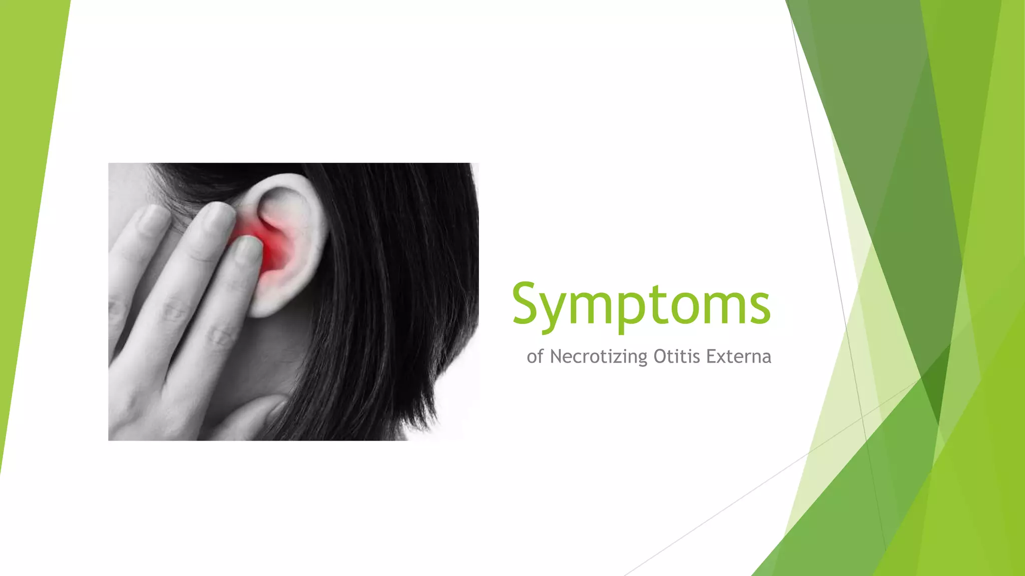 Necrotizing Otitis Externa | PPTX