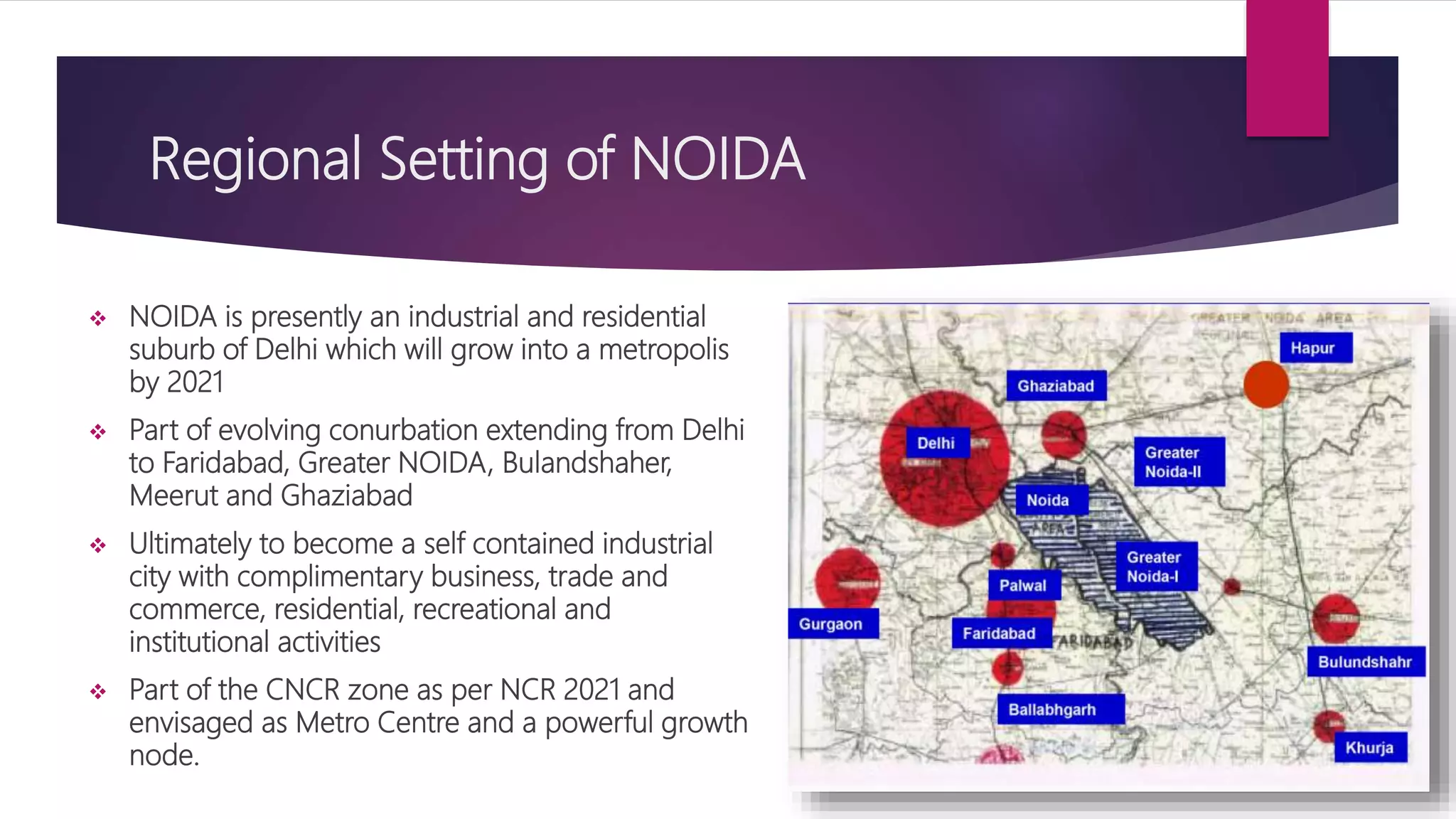 Noida Master Plan 2021 | PPTX